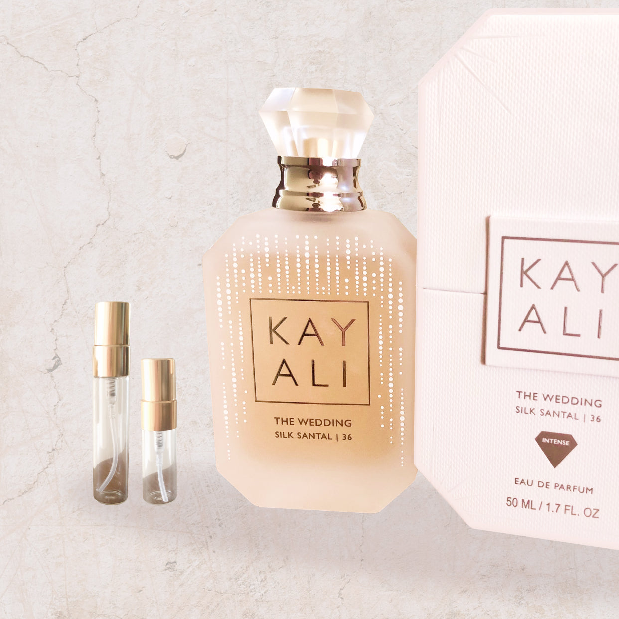 Kayali Wedding Silk Santal Luxe Samples