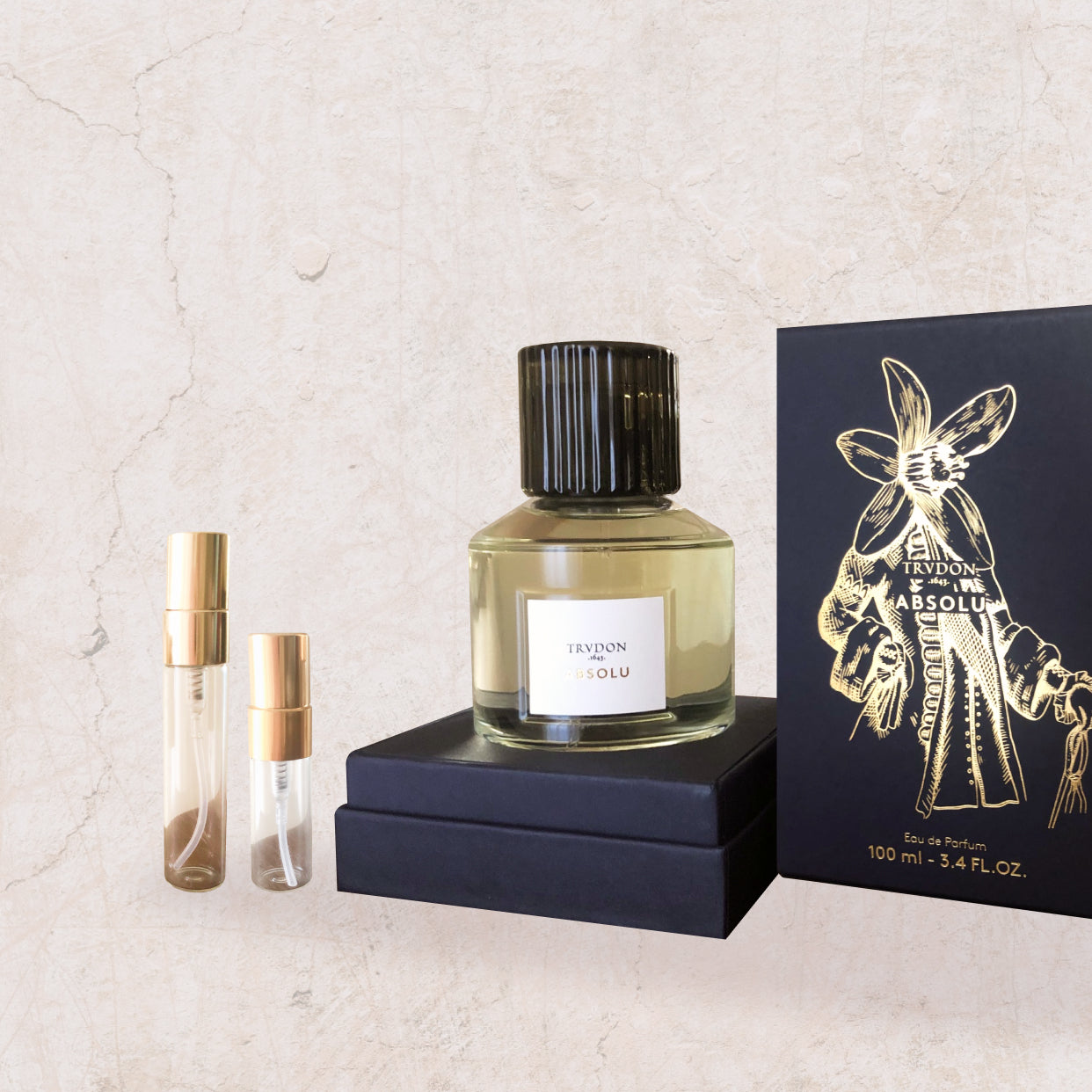 Trudon Absolu Luxe Perfume Samples — Artful & Eco-friendly