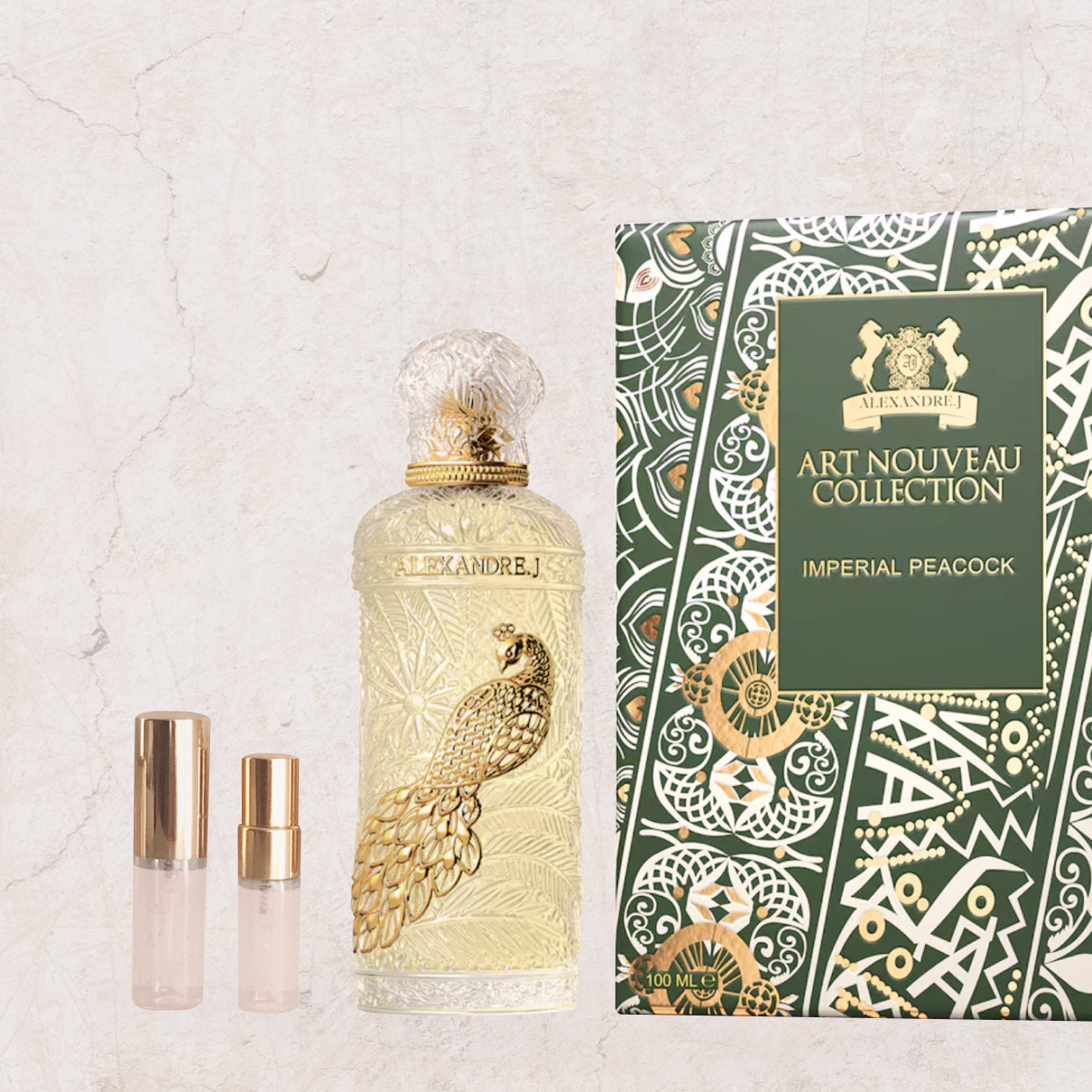 Imperial Peacock by Alexandre J - Luxury Sample