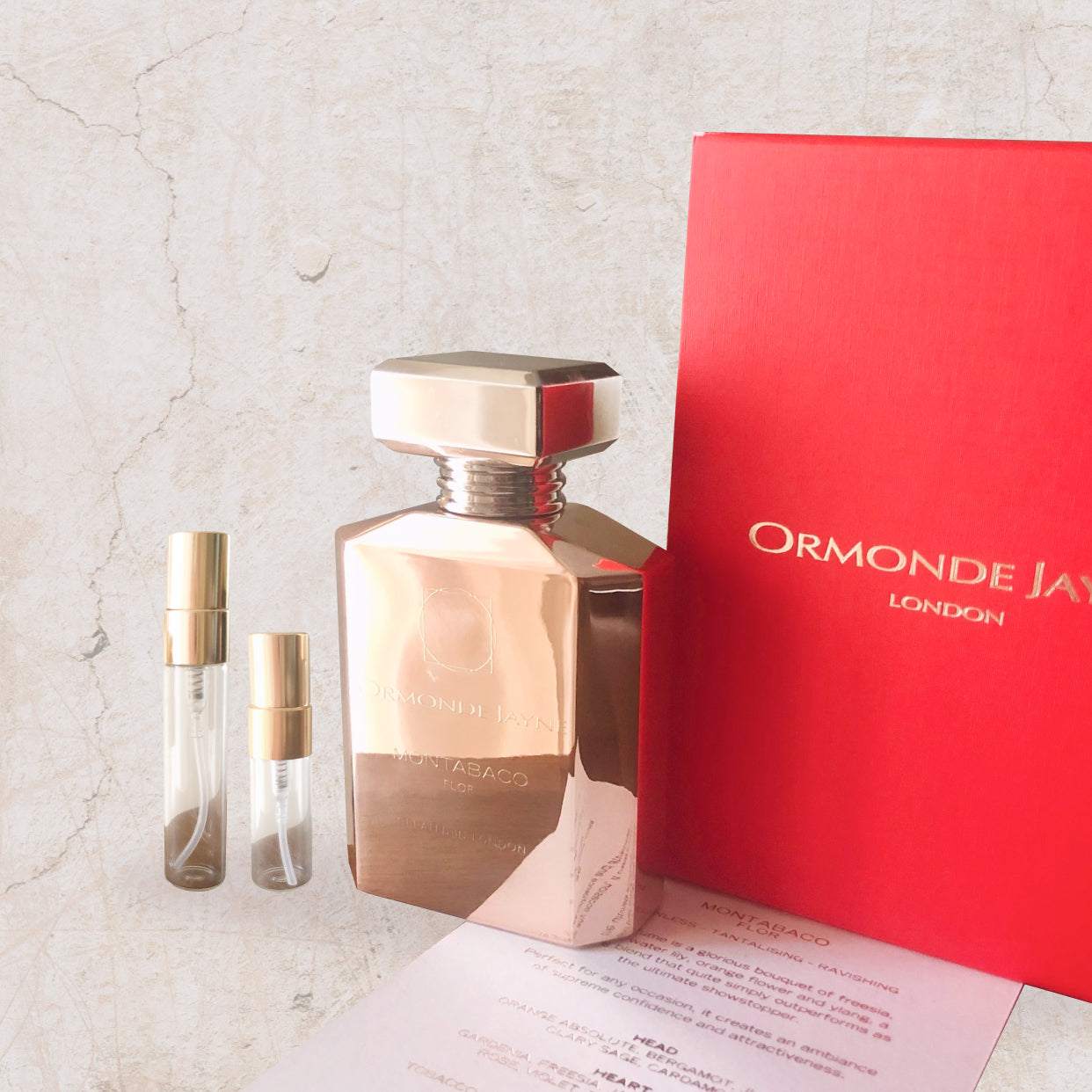 Ormond Jayne Montabaco Flor Samples — Eco-friendly & Artful