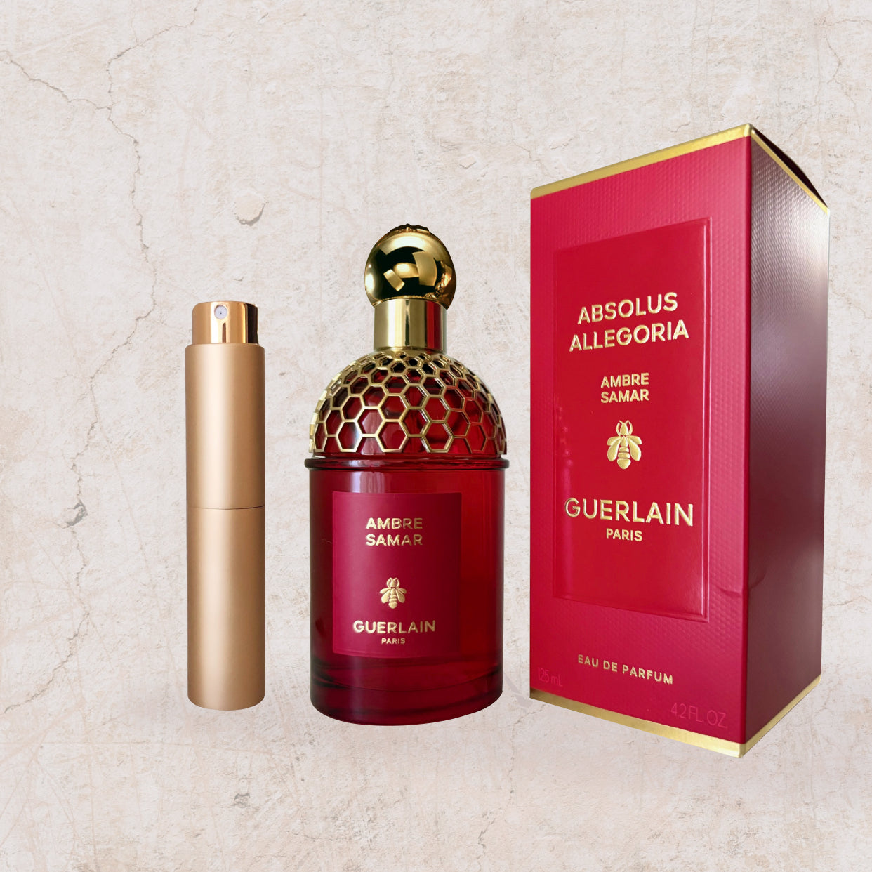 Guerlain Ambre Samar | Luxe 10ml Travel Spray